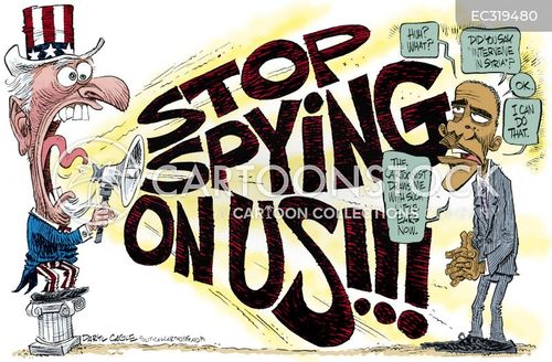Phone Spy Cartoons and Comics - funny pictures from CartoonStock
