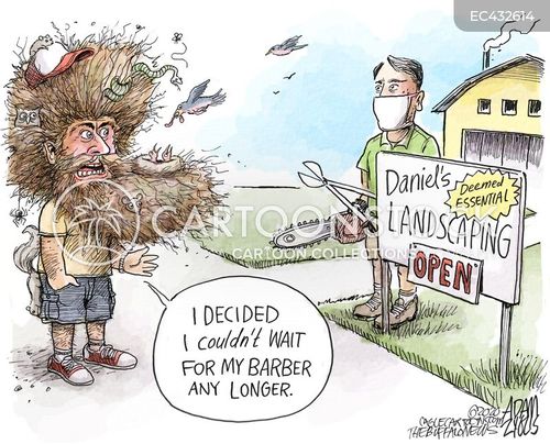 Hair Care Routine Cartoons and Comics - funny pictures from CartoonStock