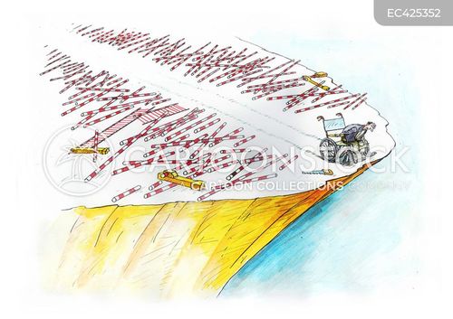 Racial Barriers Cartoons and Comics - funny pictures from CartoonStock