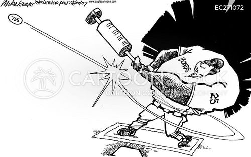 756th Home Run Cartoons and Comics - funny pictures from CartoonStock
