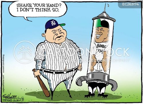 Baseball Records Cartoons and Comics - funny pictures from CartoonStock