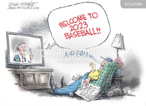Baseball Relief Cartoons and Comics - funny pictures from CartoonStock