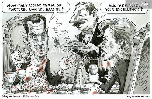 Dialogue With Assad Cartoons and Comics - funny pictures from CartoonStock