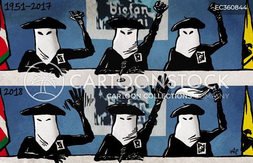 Basque Terrorism Cartoons and Comics - funny pictures from CartoonStock