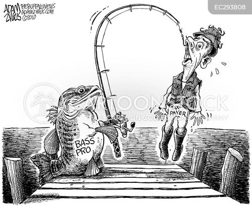Bass Pro Shop Cartoons and Comics - funny pictures from CartoonStock