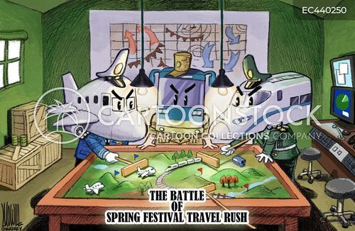Spring Festival Cartoons and Comics - funny pictures from CartoonStock