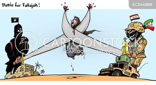 Sectarian Militia Cartoons and Comics - funny pictures from CartoonStock