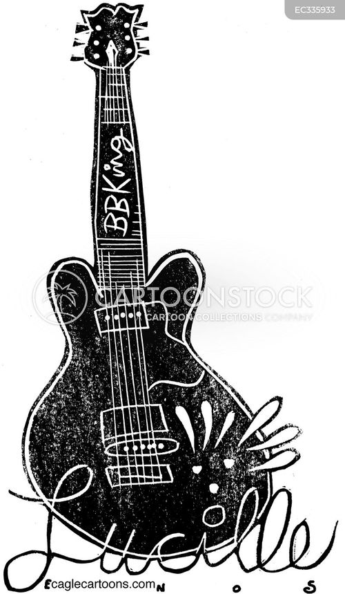 Blues Artist Cartoons and Comics - funny pictures from CartoonStock
