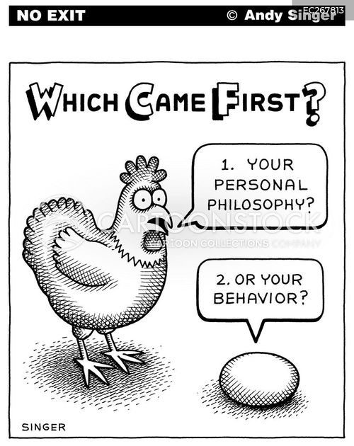 Philosophy Of Action Cartoons and Comics - funny pictures from CartoonStock
