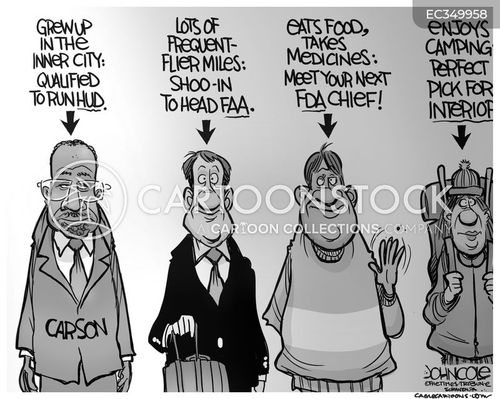 Secretary Carson Cartoons and Comics - funny pictures from CartoonStock