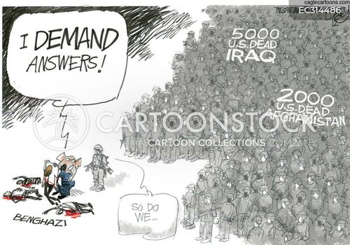 Ambassador Stevens Cartoons and Comics - funny pictures from CartoonStock