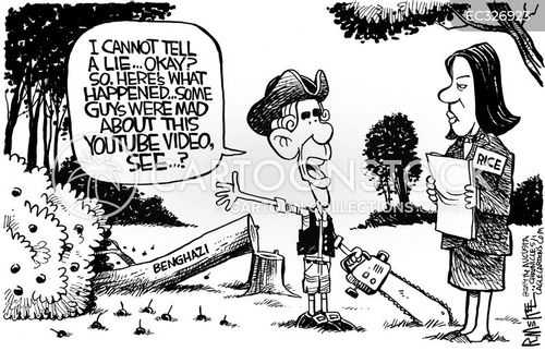 Susan Rice Benghazi Cartoons and Comics - funny pictures from CartoonStock