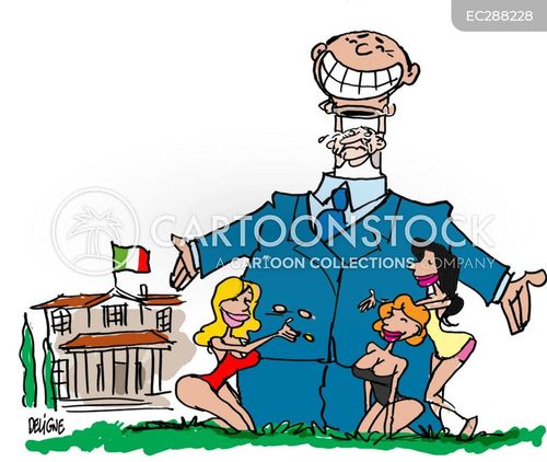 Italian President Berlusconi Cartoons and Comics - funny pictures from ...