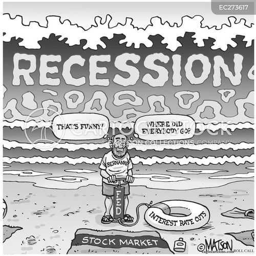 Bernanke Rate Cut Cartoons and Comics - funny pictures from CartoonStock