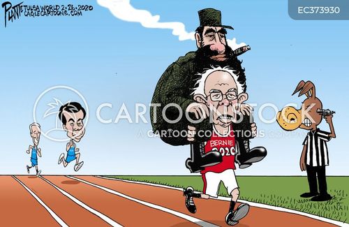 Bernie And Castro Cartoons and Comics - funny pictures from CartoonStock