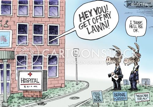 Medicare-for-all Cartoons and Comics - funny pictures from CartoonStock