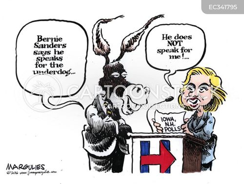 2016 Democratic Presidential Race Cartoons and Comics - funny pictures ...