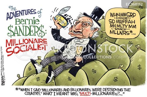 Bernie Sanders 2020 Cartoons and Comics - funny pictures from CartoonStock