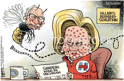 Bernie Meme Cartoons and Comics - funny pictures from CartoonStock
