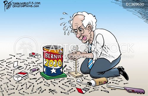 Bernie Sanders Fireworks Cartoons and Comics - funny pictures from ...