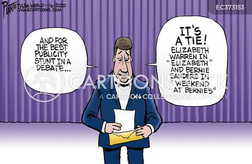 Warren 2020 Cartoons and Comics - funny pictures from CartoonStock