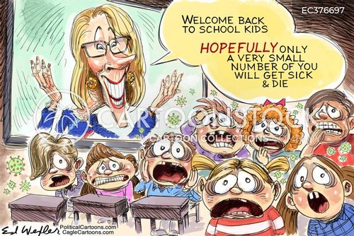 Schools Must Reopen Cartoons and Comics - funny pictures from CartoonStock