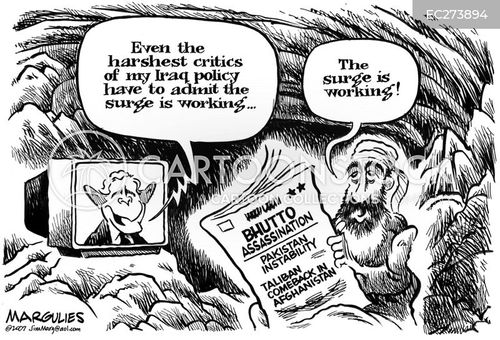 Military Surge Cartoons and Comics - funny pictures from CartoonStock