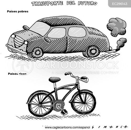 Sustainable Mobility Cartoons and Comics - funny pictures from CartoonStock