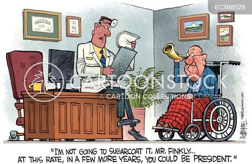 Elderly Presidents Cartoons and Comics - funny pictures from CartoonStock