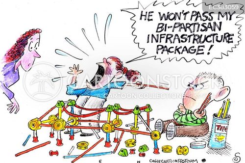 Infrastructure Plan Cartoons and Comics - funny pictures from CartoonStock