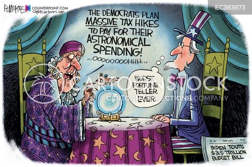 Budget Rumors Cartoons and Comics - funny pictures from CartoonStock