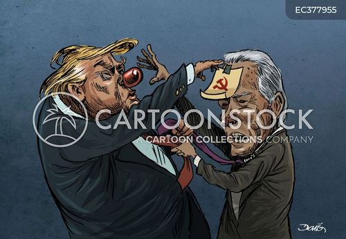 Candidates Battle Cartoons and Comics - funny pictures from CartoonStock