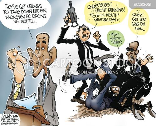 Biden Gaffes Cartoons and Comics - funny pictures from CartoonStock