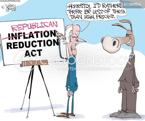 Inflation Reduction Bill Cartoons and Comics - funny pictures from ...