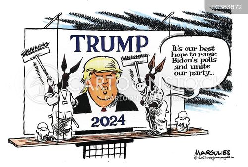 Trump 2024 Cartoons and Comics - funny pictures from CartoonStock