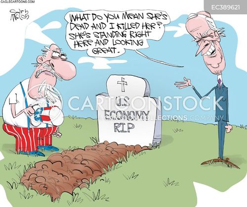 Dead Economy Cartoons and Comics - funny pictures from CartoonStock