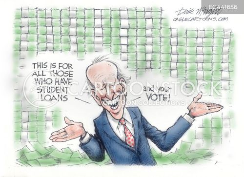 Biden Student Loan Forgiveness Cartoons and Comics - funny pictures ...
