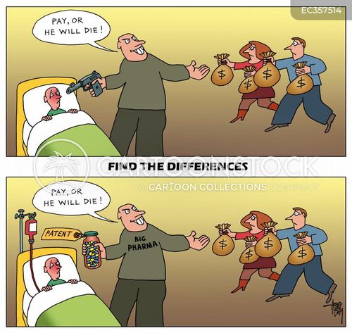 Big Pharmaceuticals Cartoons and Comics - funny pictures from CartoonStock