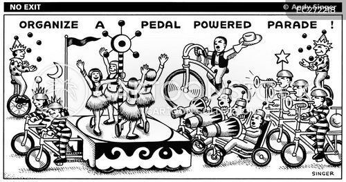 Pedal Power Cartoons and Comics - funny pictures from CartoonStock