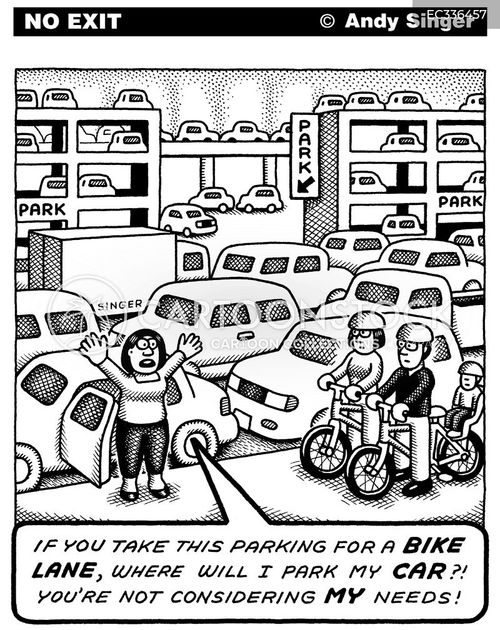 Bike Safety Cartoons and Comics - funny pictures from CartoonStock