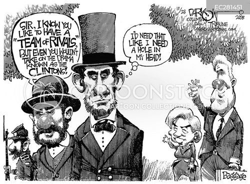 Political Duo Cartoons and Comics - funny pictures from CartoonStock