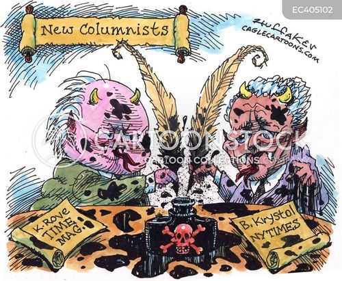 Humor Columnist Cartoons and Comics - funny pictures from CartoonStock