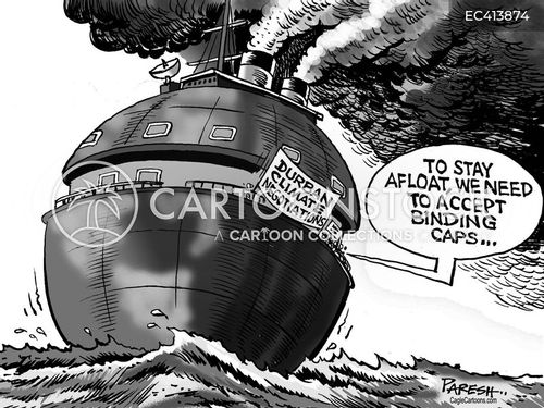 Climate Negotiations Cartoons and Comics - funny pictures from CartoonStock