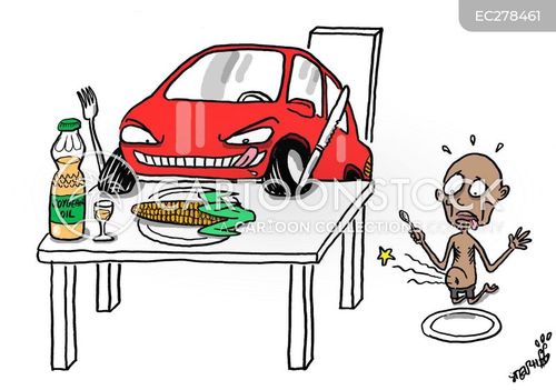 Food System Cartoons and Comics - funny pictures from CartoonStock