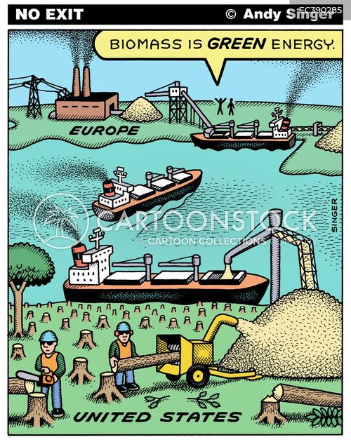 Biomass Utilization Cartoons and Comics - funny pictures from CartoonStock