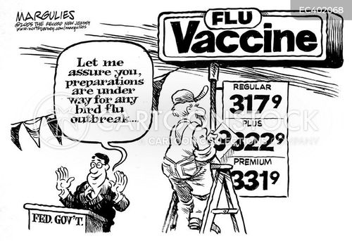 Flu Vaccine Cartoons and Comics - funny pictures from CartoonStock