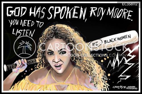 Black Woman Leader Cartoons and Comics - funny pictures from CartoonStock