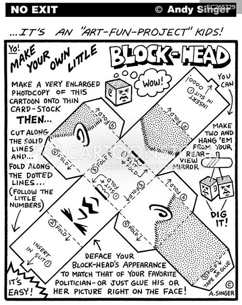 Craft Projects Cartoons and Comics - funny pictures from CartoonStock