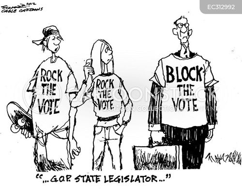 Block Vote Cartoons and Comics - funny pictures from CartoonStock
