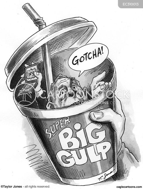 Sugary Drinks Portion Cap Rule Cartoons and Comics - funny pictures ...